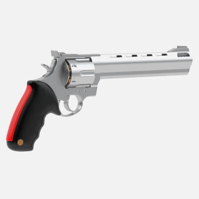 Taurus Raging Bull - 3D Model by frezzy