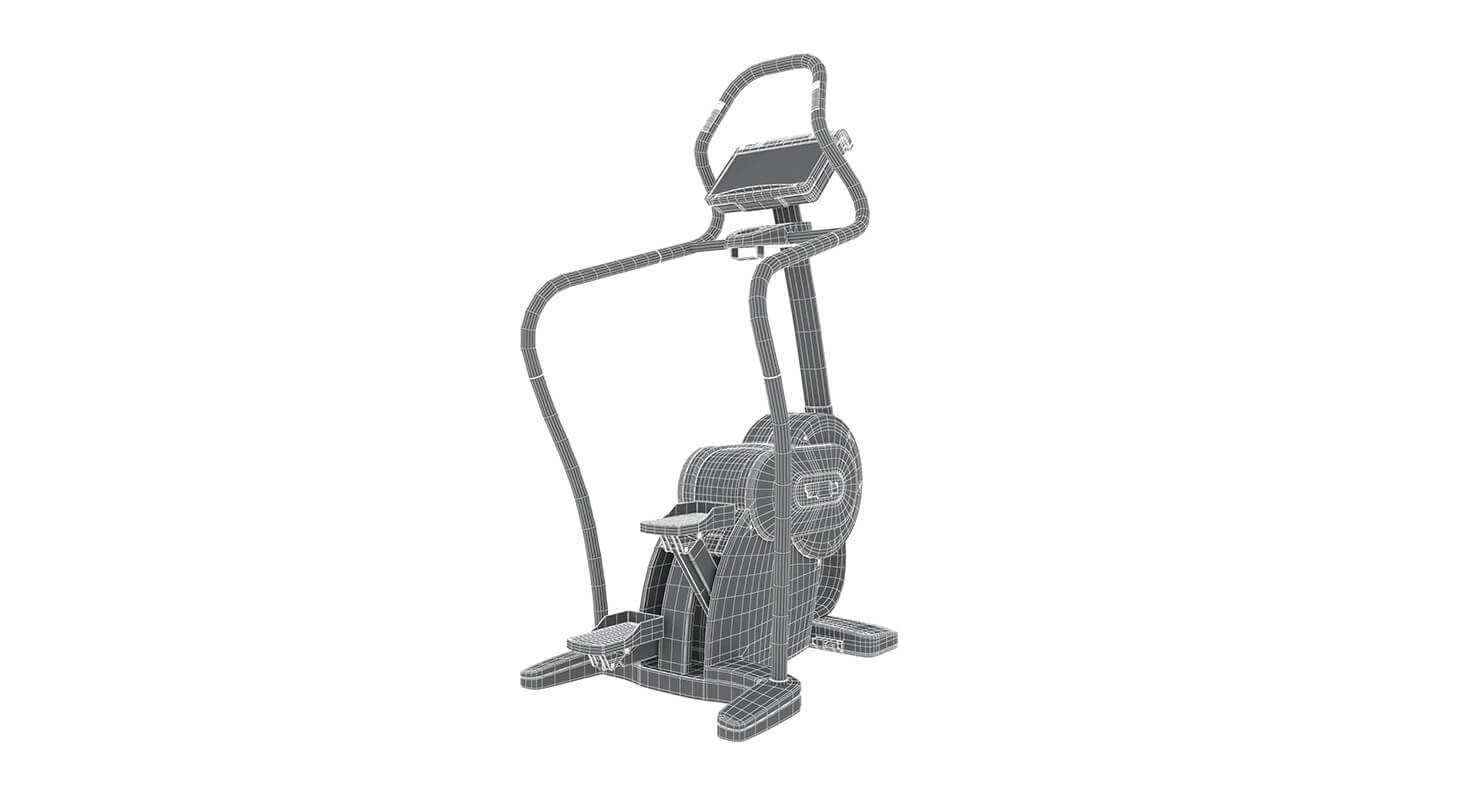 Technogym Climber Excite Stepper - 3D Model by frezzy