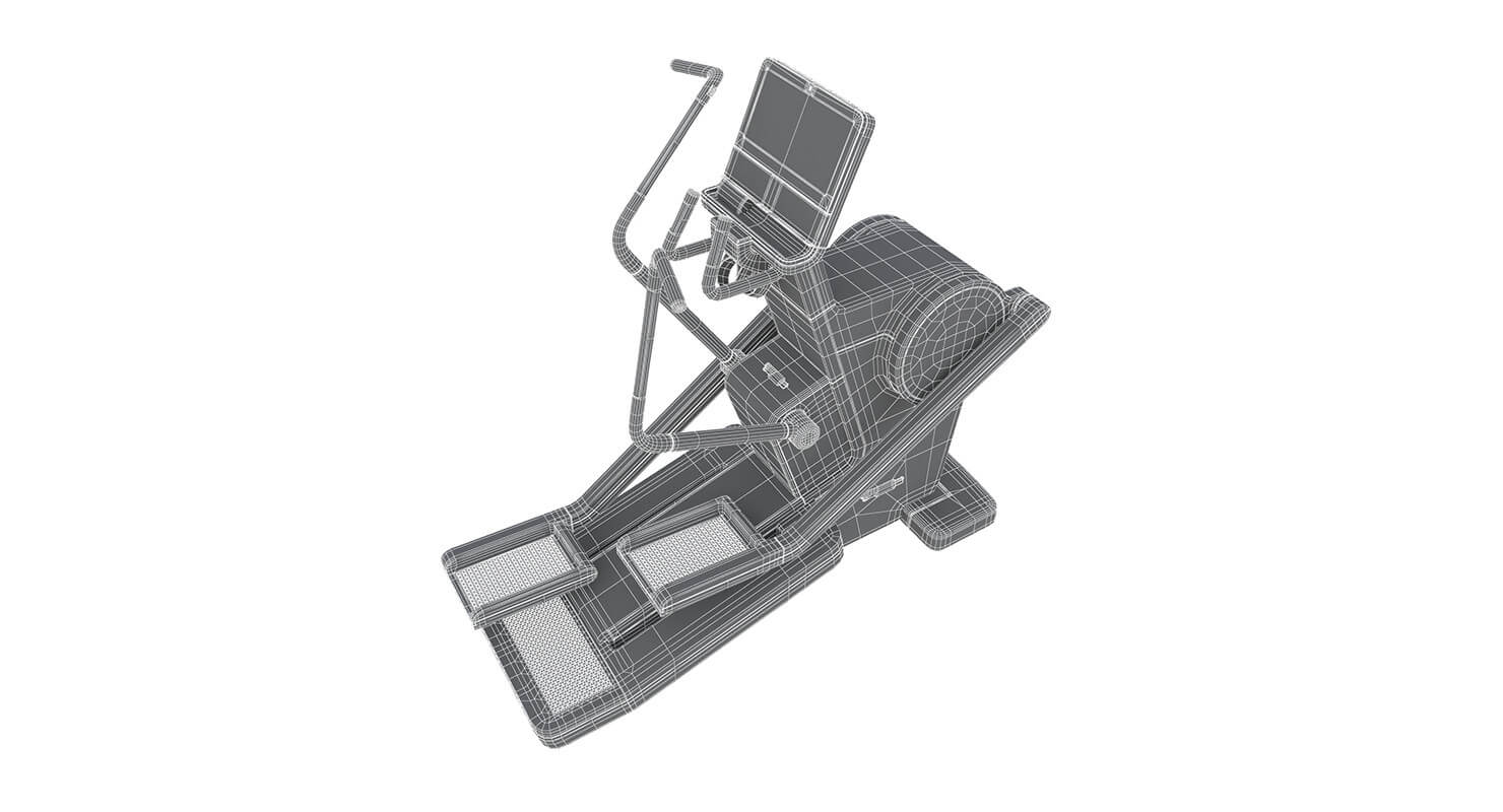 Technogym Cross Trainer Artis Synchro Elliptical - 3D Model by frezzy