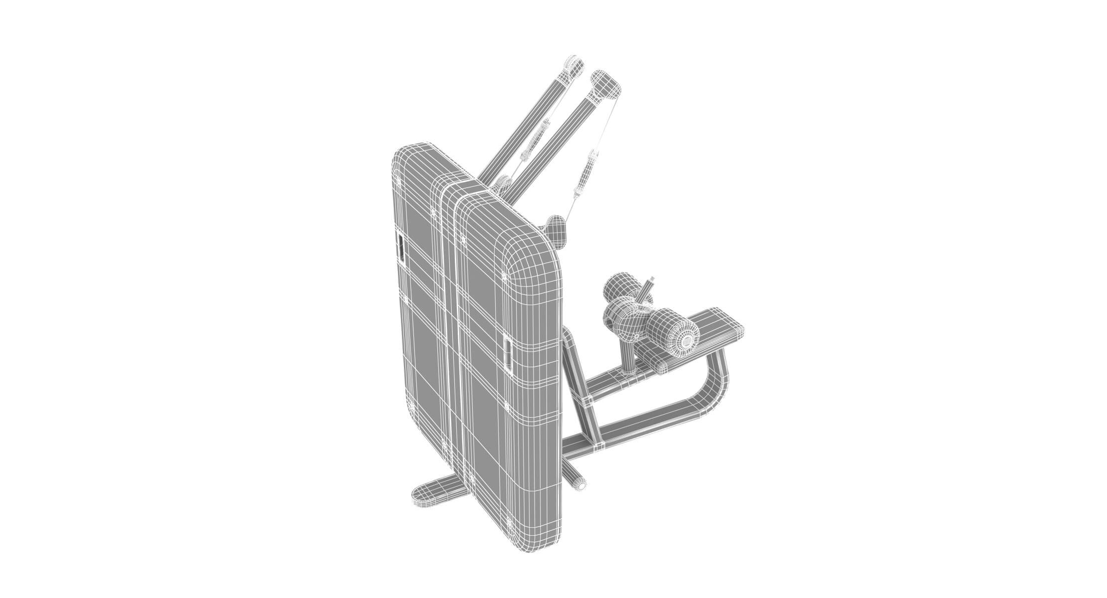 Technogym Kinesis Step High Pull - 3D Model by frezzy
