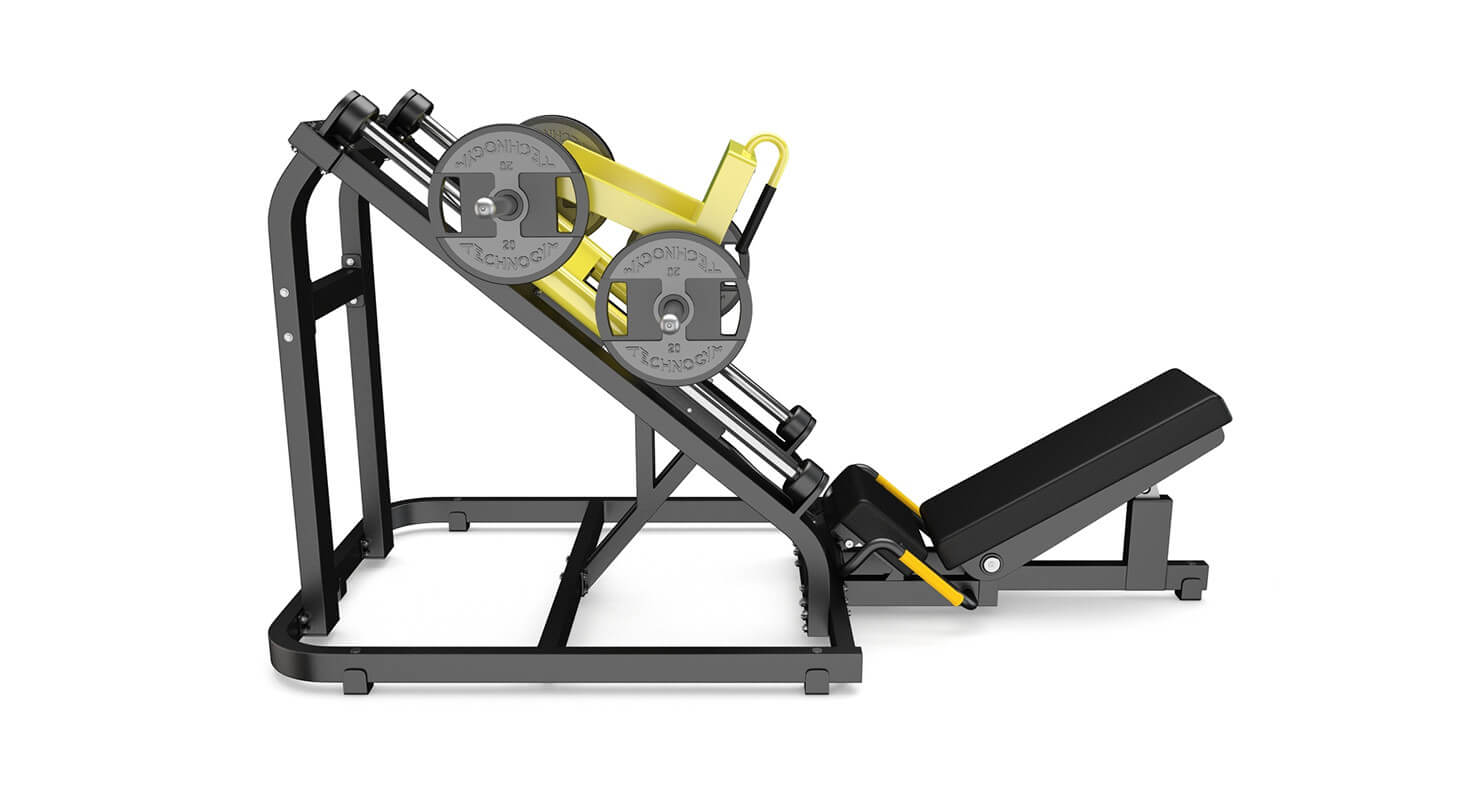 Technogym Plate Loaded Liner Leg Press - 3D Model by frezzy