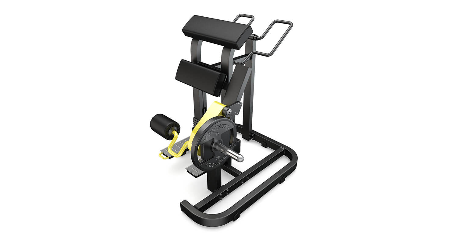 Technogym Plate Loaded Standing Leg Curl - 3D Model by frezzy