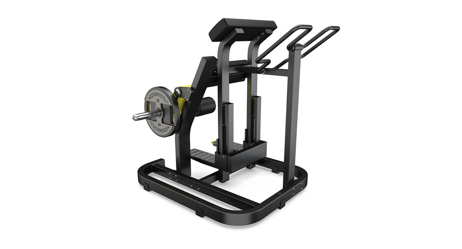 Technogym Plate Loaded Standing Leg Curl - 3D Model by frezzy