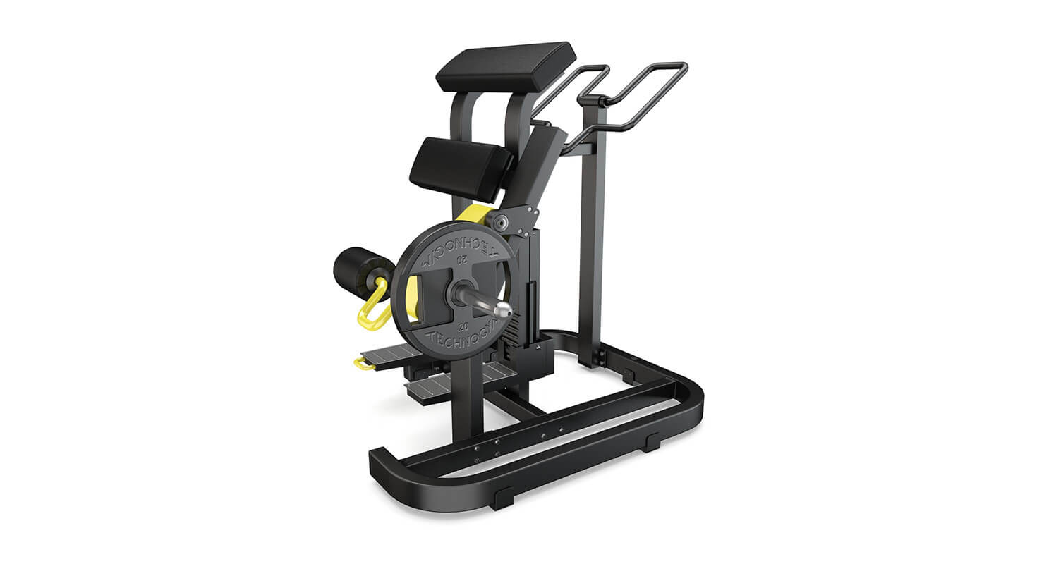 Technogym Plate Loaded Standing Leg Curl - 3D Model by frezzy