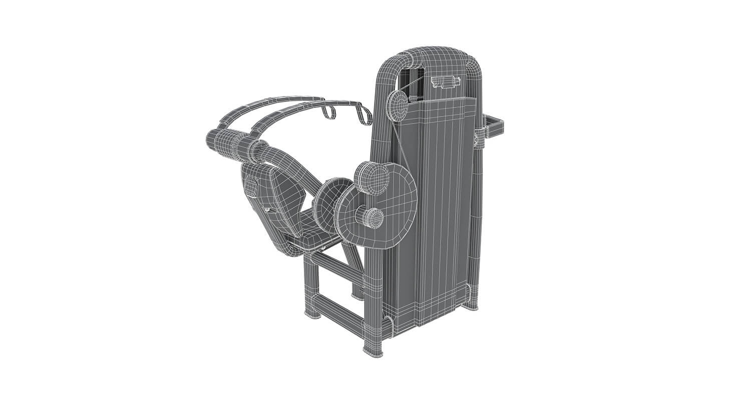 Technogym Selection Abdominal Crunch - 3D Model by frezzy