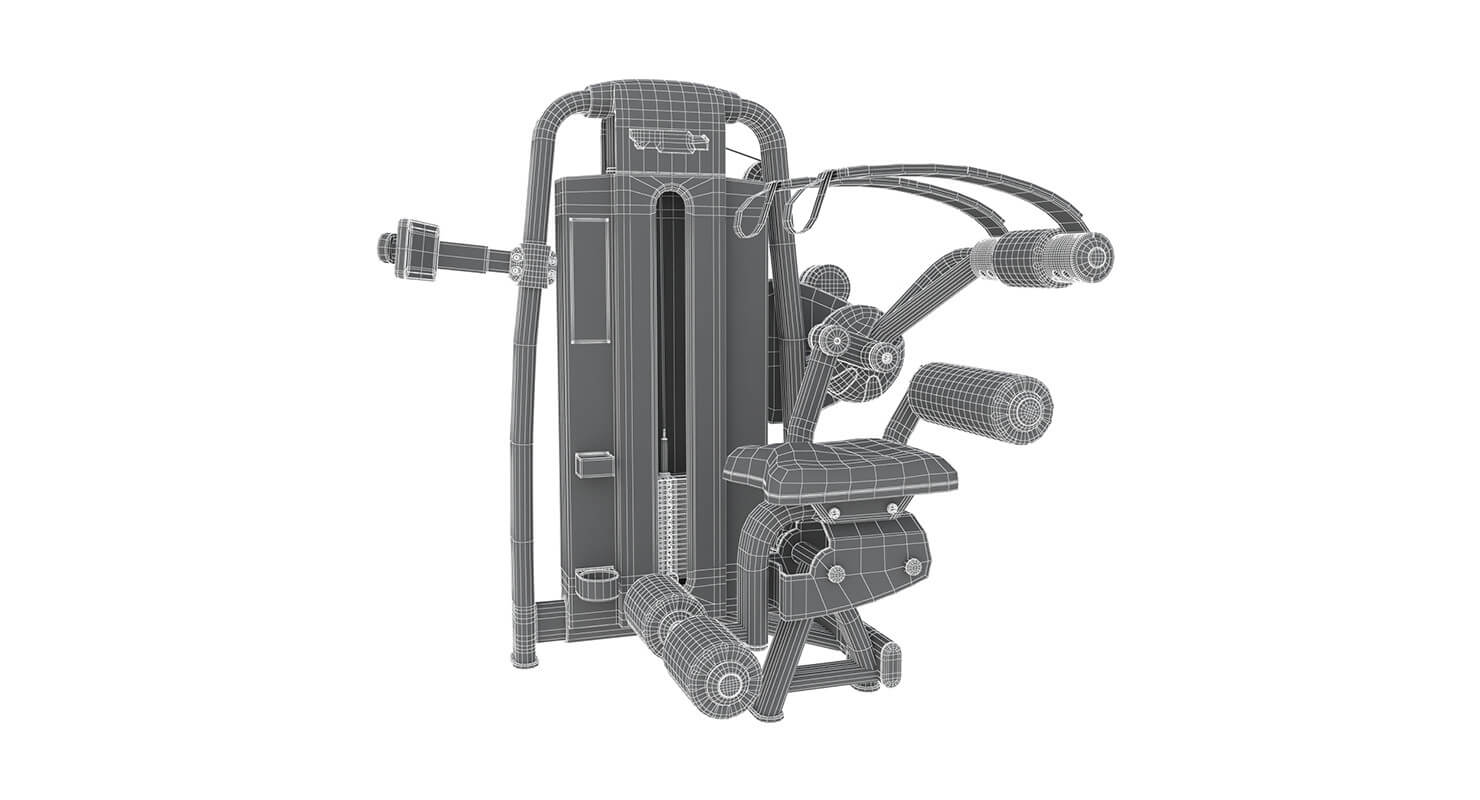 Technogym Selection Total Abdominal - 3D Model by frezzy