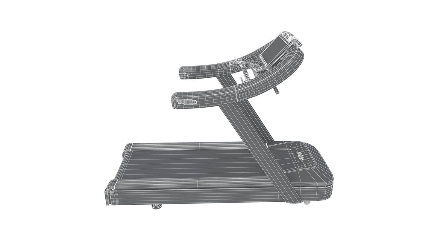 Technogym Treadmill Excite Run 1000 - 3D Model by frezzy