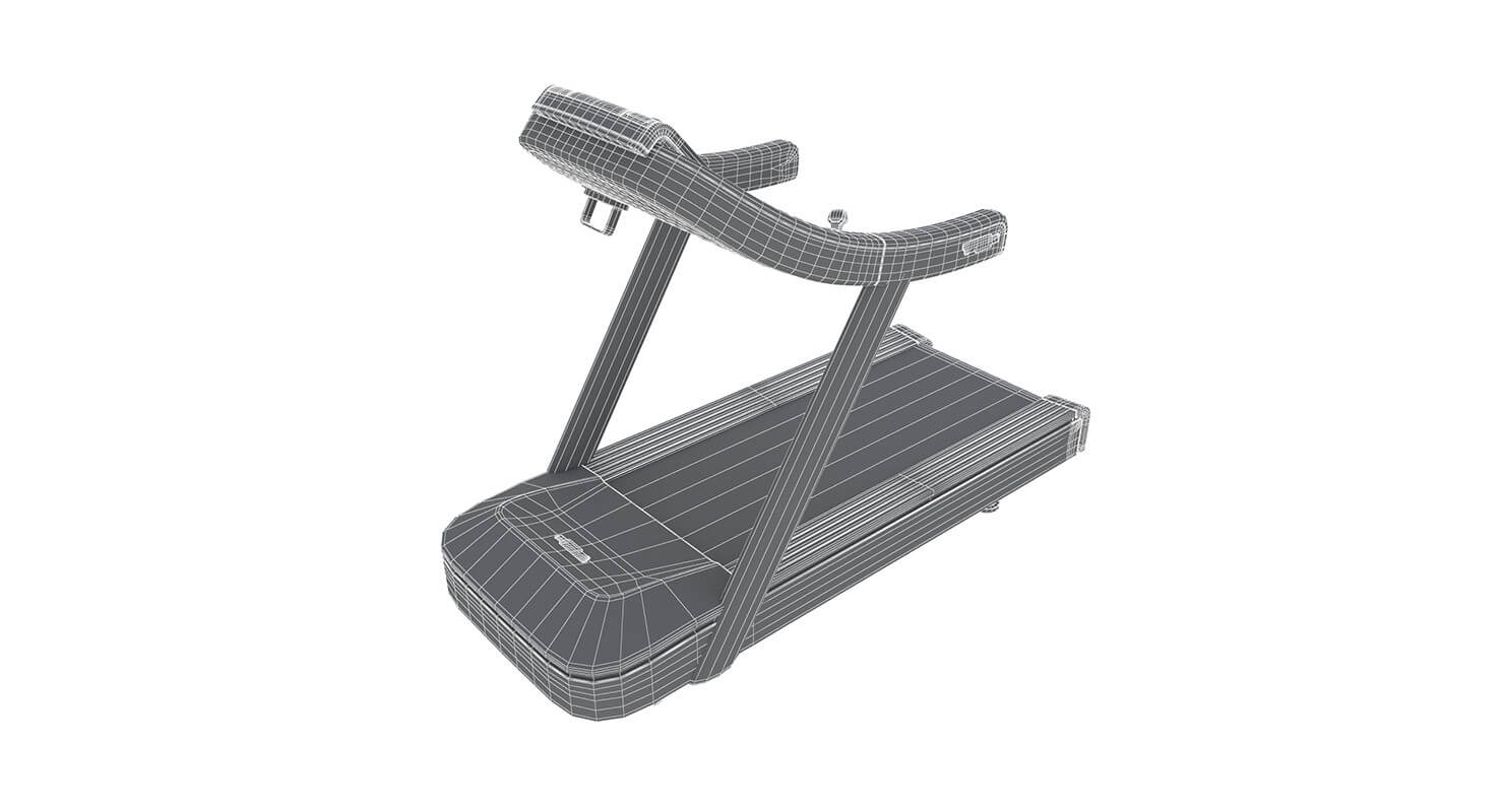 Technogym Treadmill Excite Run 1000 - 3D Model by frezzy