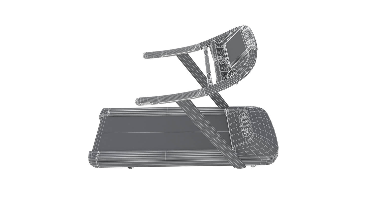 Technogym Treadmill Excite Run 600 - 3D Model by frezzy