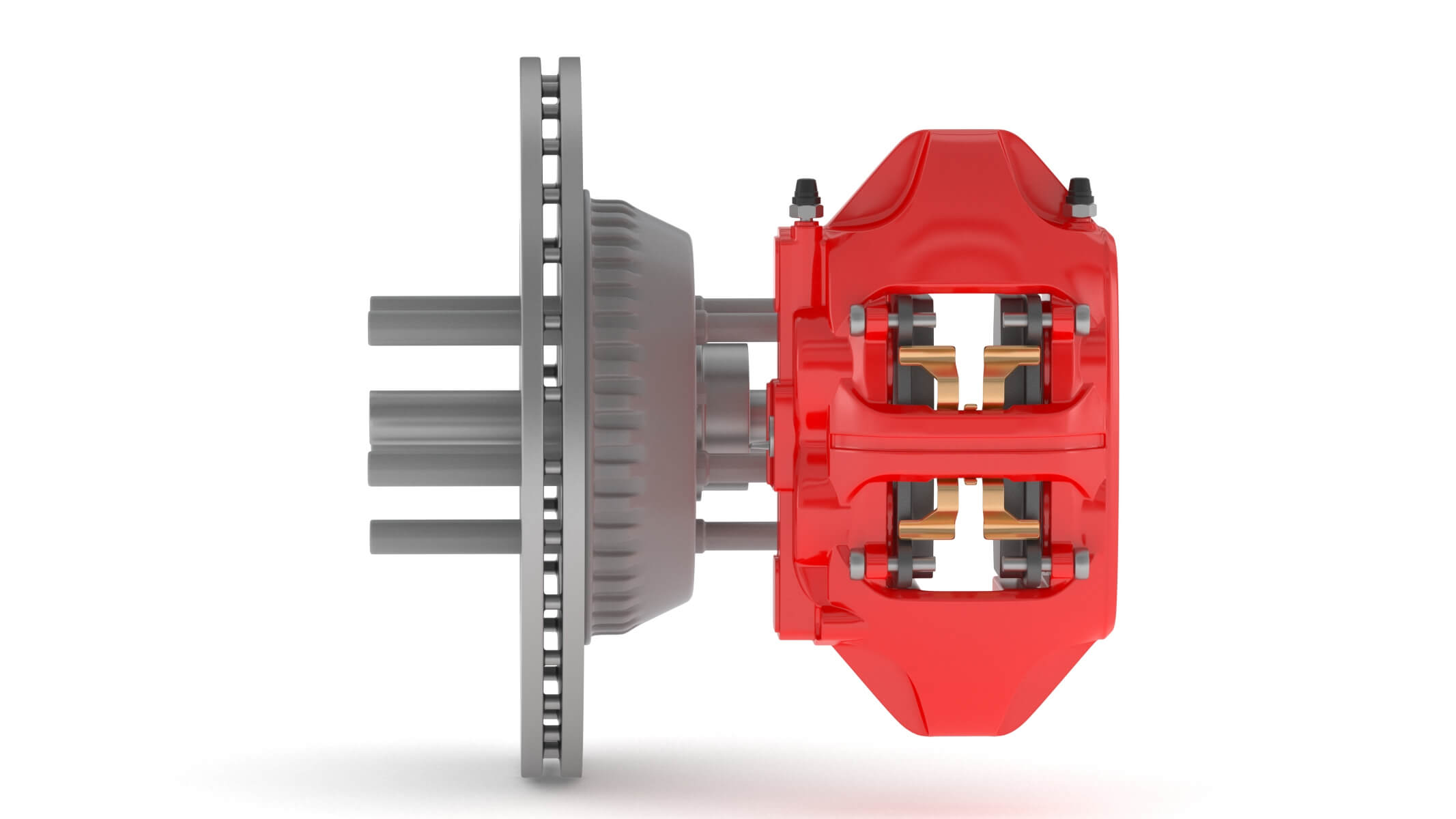 Tesla Car Brake - 3D Model by frezzy