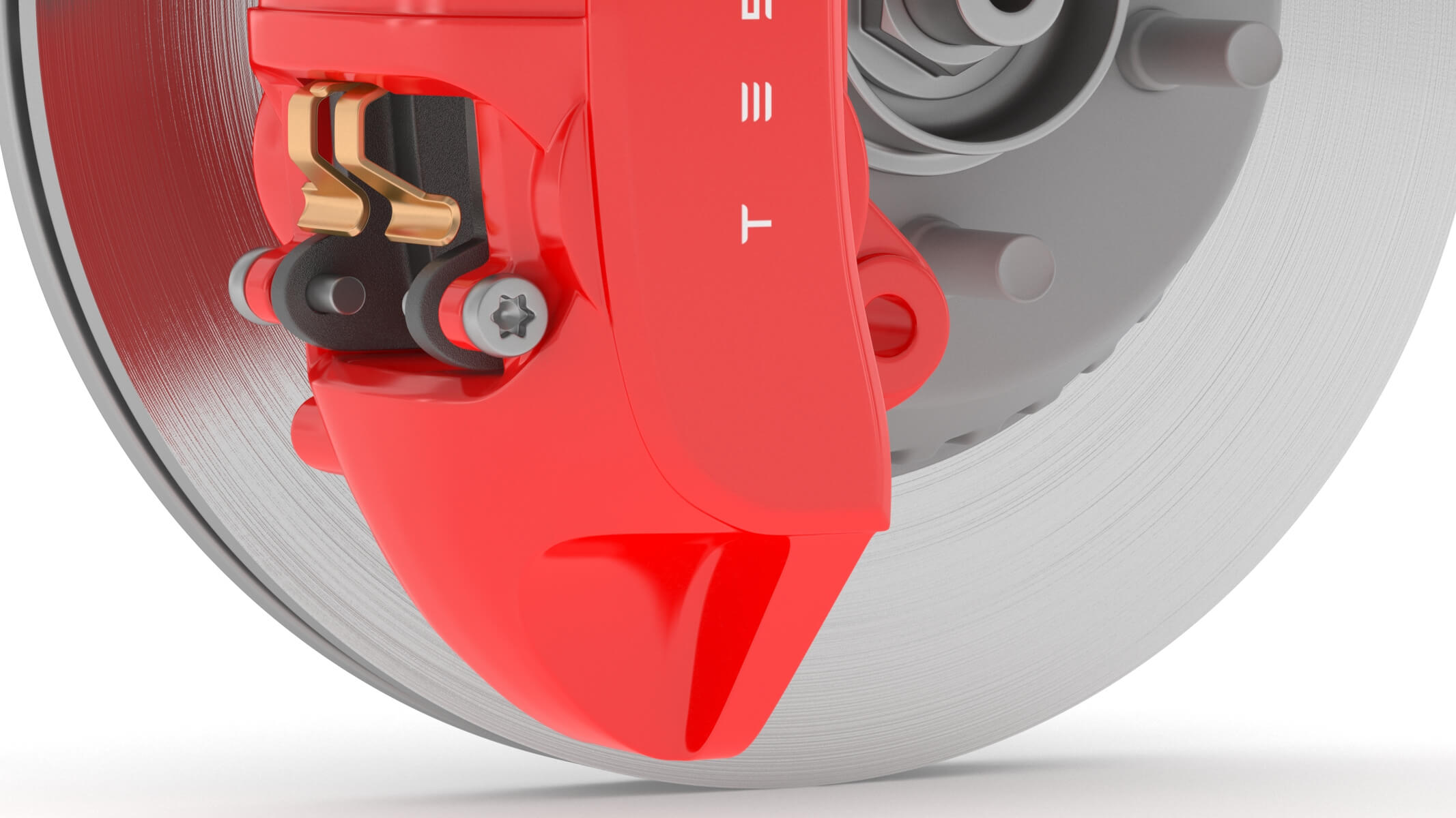 Tesla Car Brake - 3D Model by frezzy