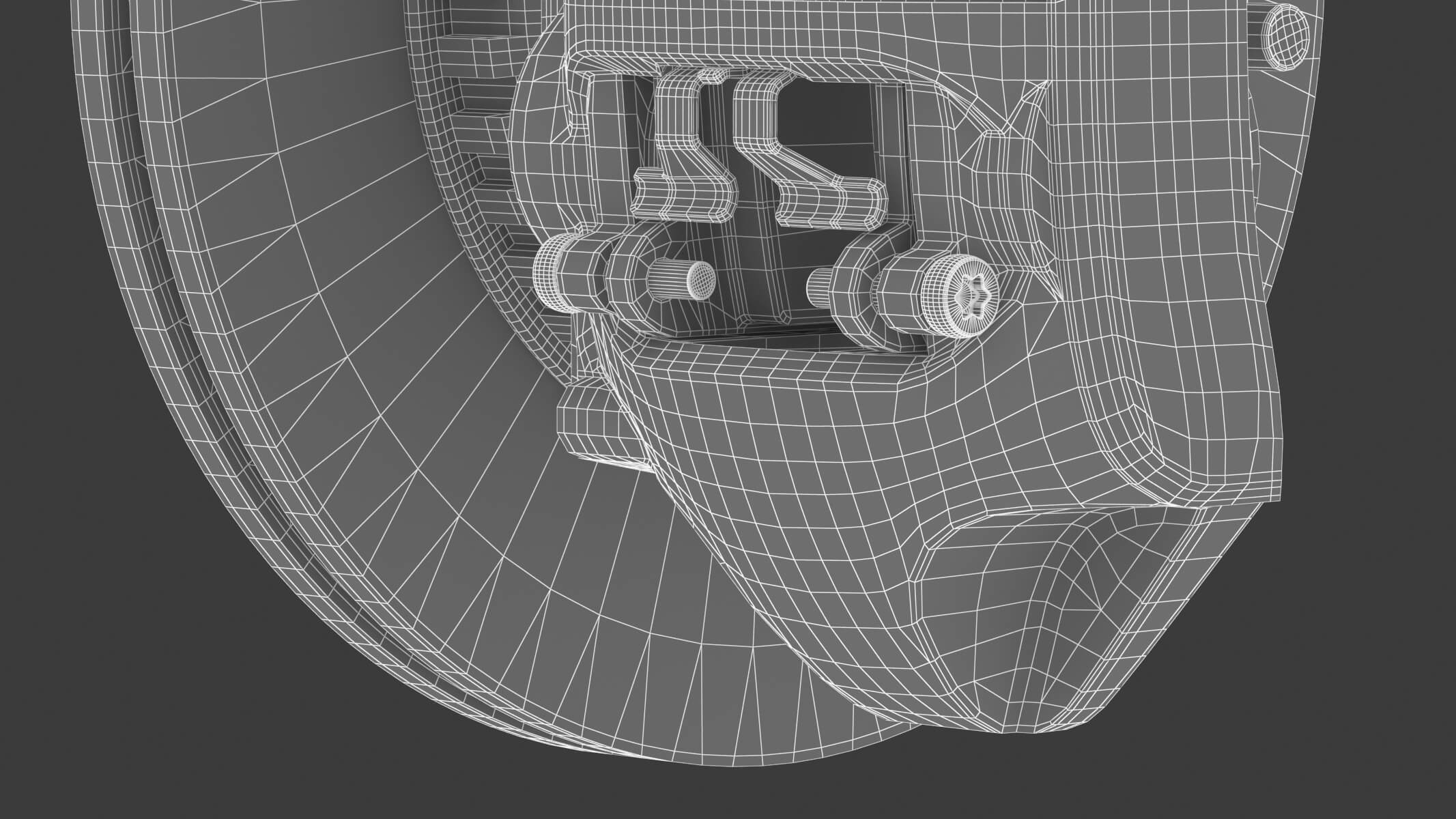 Tesla Car Brake - 3D Model by frezzy