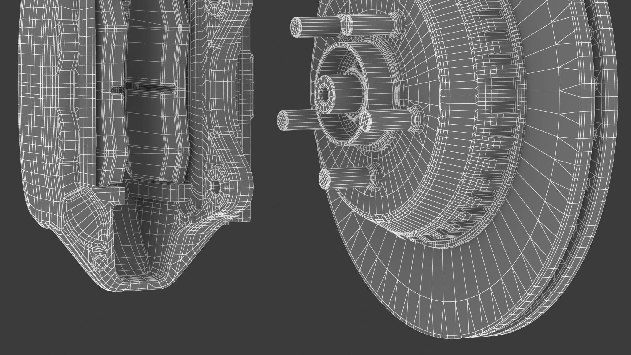 Tesla Car Brake - 3D Model by frezzy