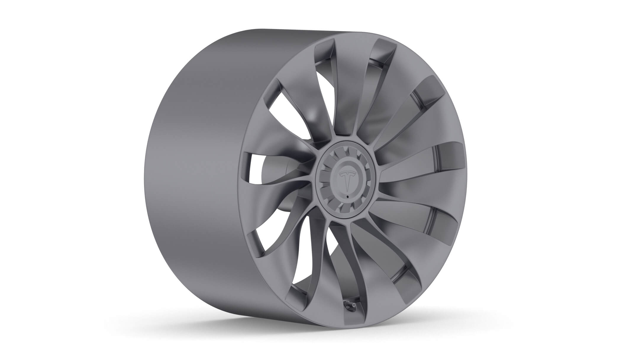 Tesla Car Rim 01 - 3D Model by frezzy