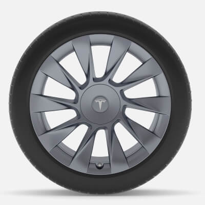 Tesla Car Tire - 3D Model by frezzy