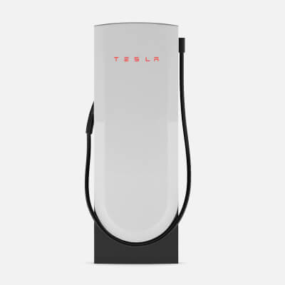 Tesla Charger Station V4 - 3D Model by frezzy
