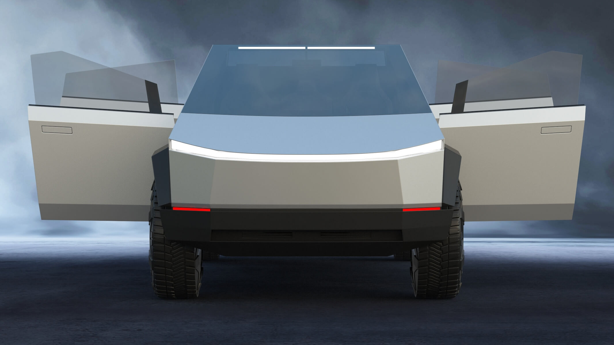 Tesla Cyber Truck - 3D Model by frezzy