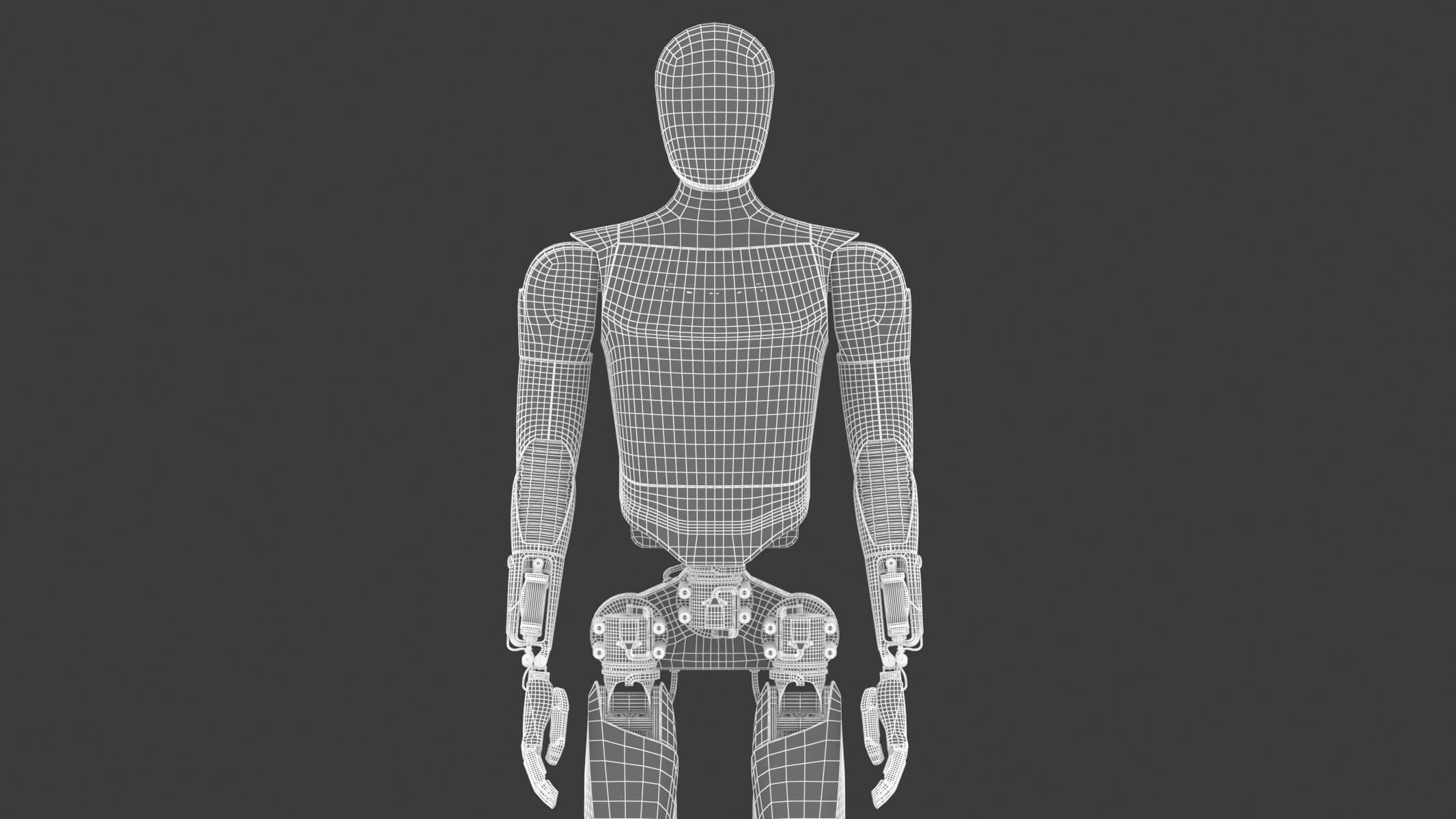 Tesla Optimus V2 - 3D Model by frezzy