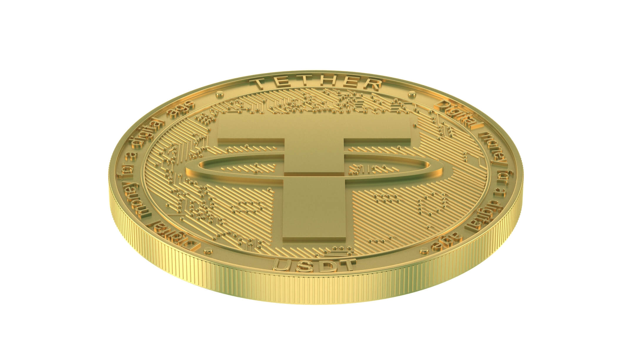 Tether Coin - 3D Model by frezzy