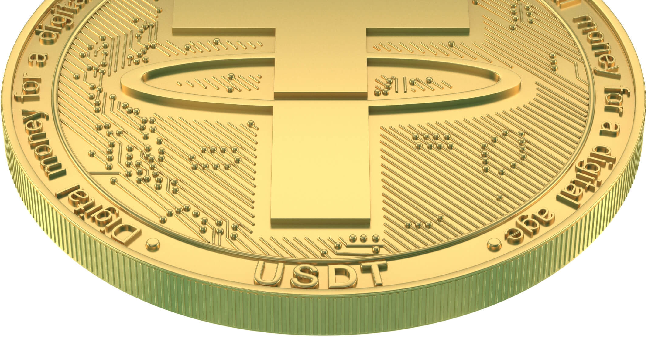 Tether Coin - 3D Model by frezzy