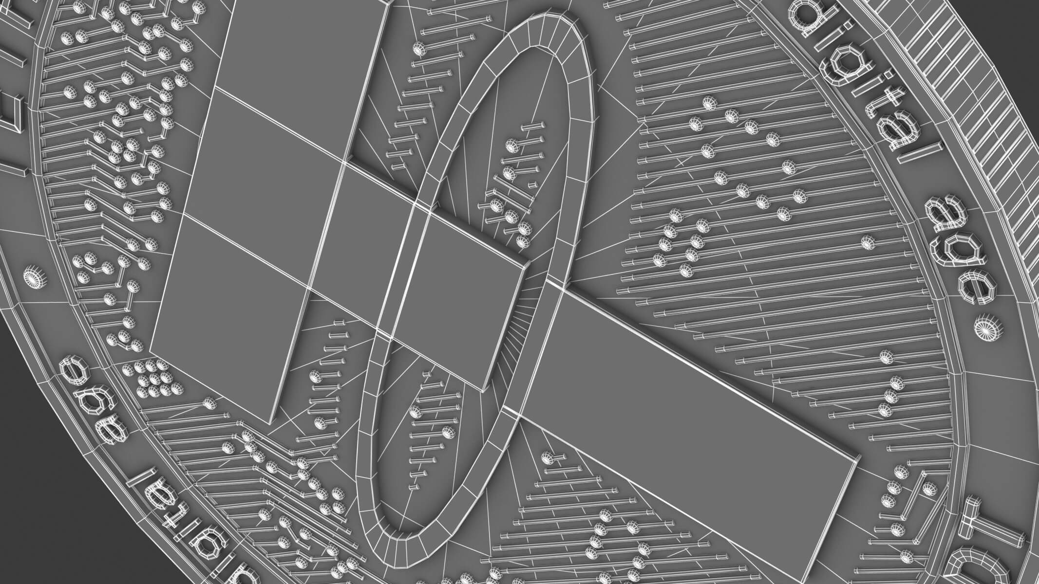 Tether Coin - 3D Model by frezzy