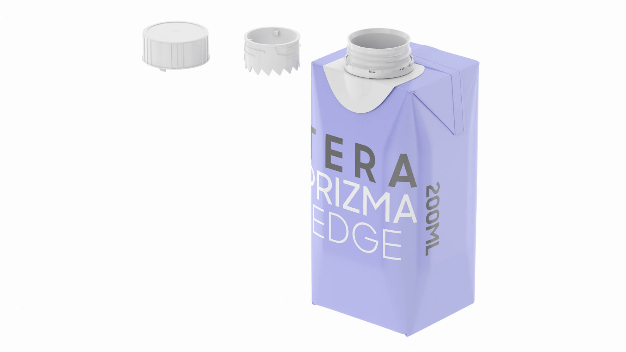 Tetra Pak Prisma Edge 200ml 3d Model By Frezzy 