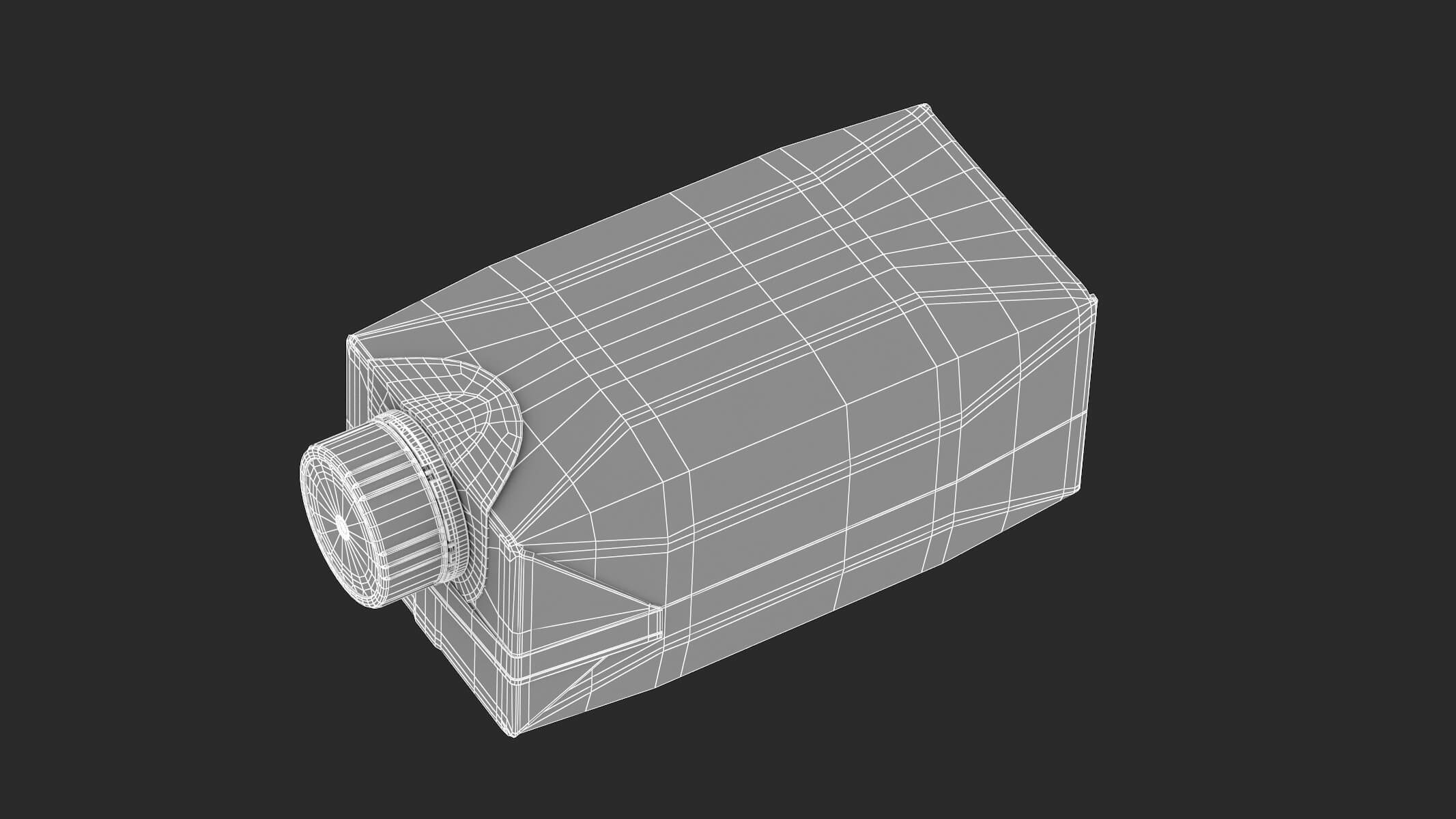 Tetra Pak Prisma Edge 200ml - 3D Model by frezzy