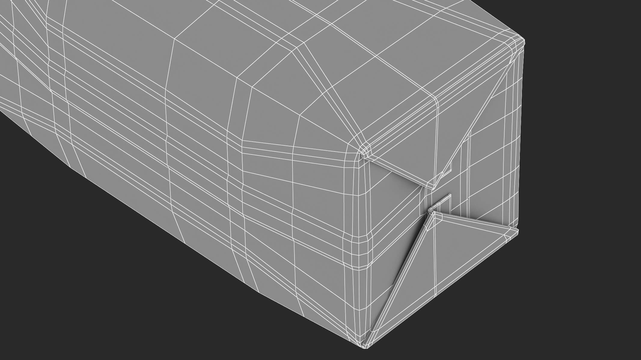 Tetra Pak Prisma Edge 200ml 3d Model By Frezzy 
