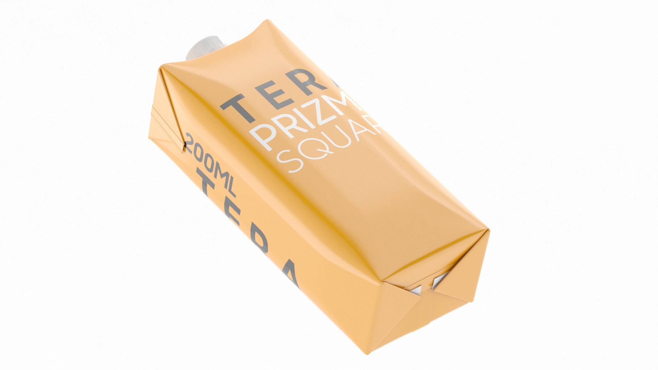 Tetra Pak Prisma Square 500ml - 3D Model by frezzy