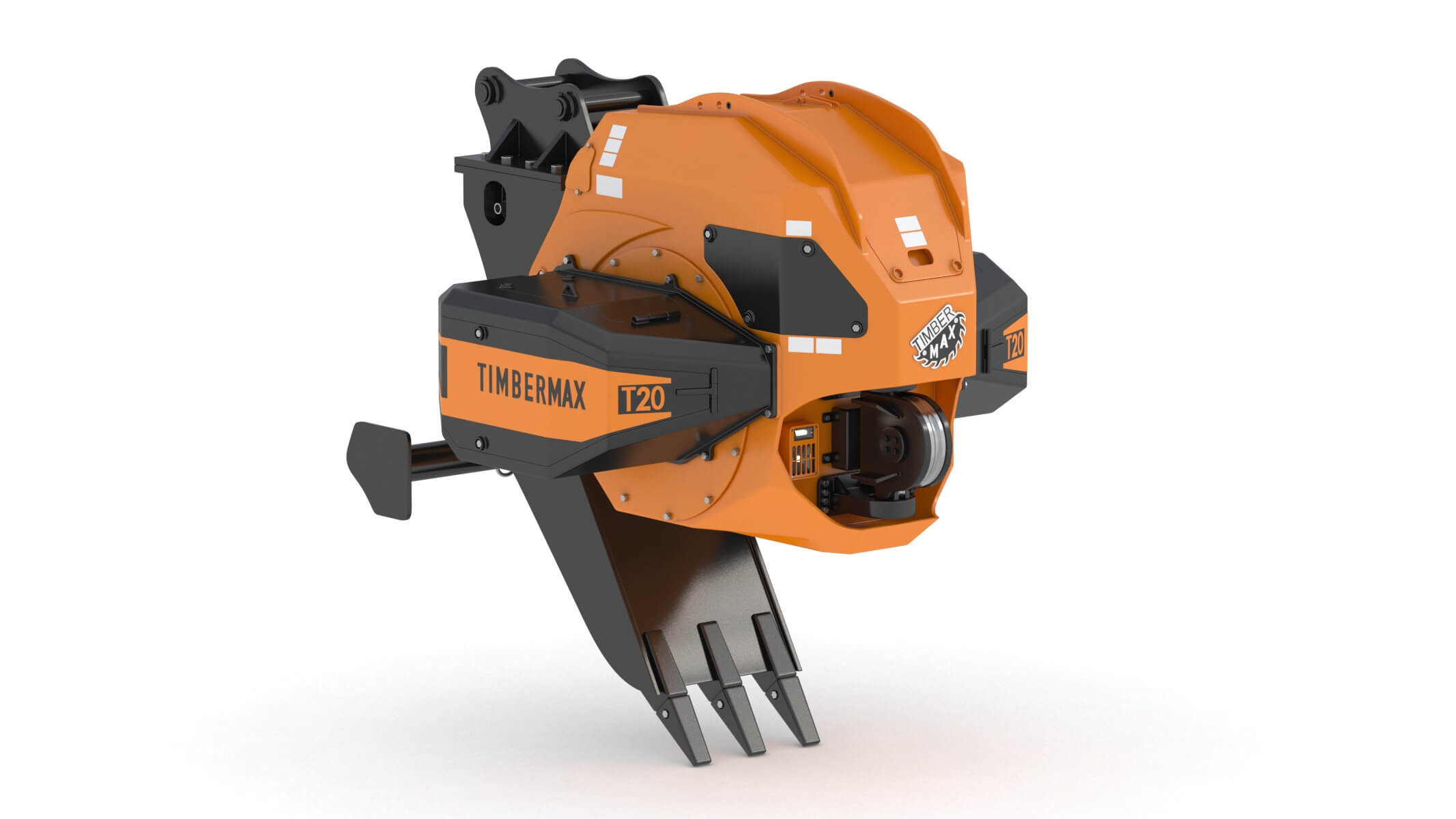 Timbermax T20 Excavator Mounted - 3D Model by frezzy