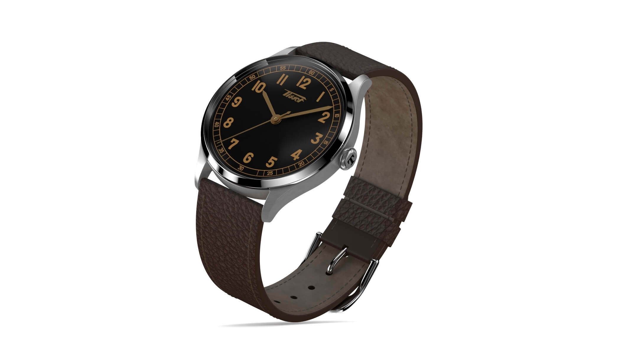 Tissot Heritage 1938 Automatic Cosc Black - 3D Model by frezzy