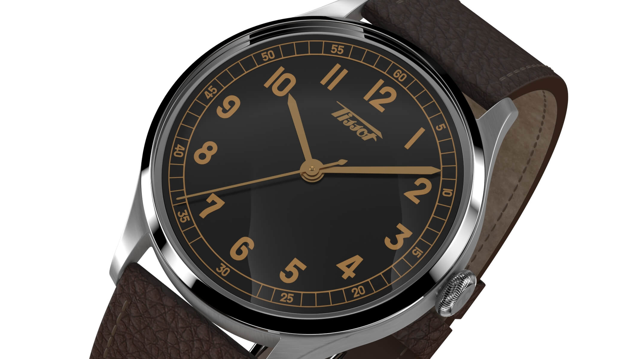Tissot Heritage 1938 Automatic Cosc Black - 3D Model by frezzy