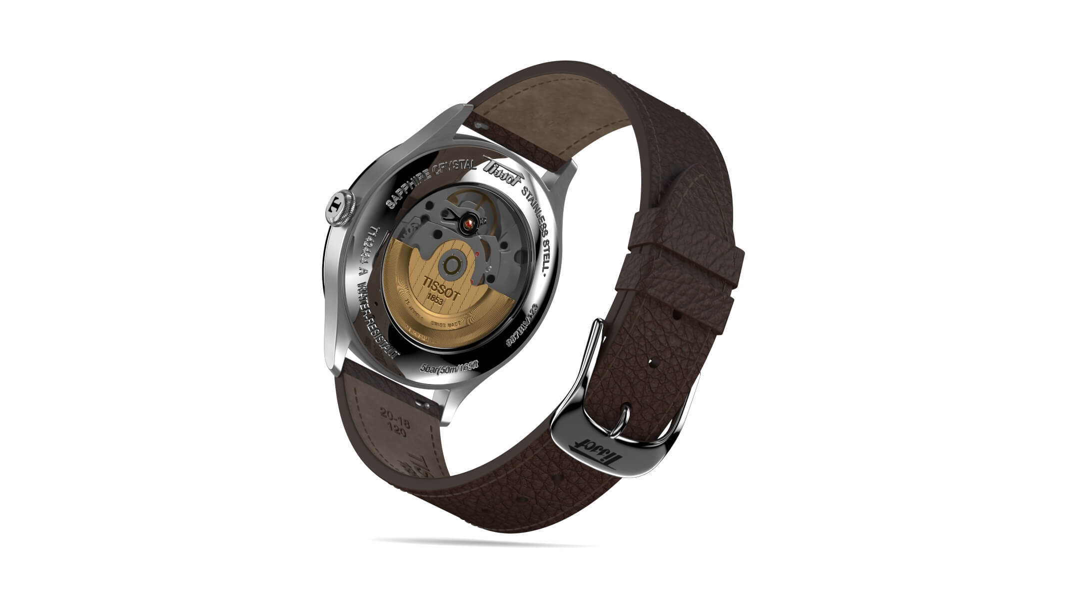 Tissot Heritage 1938 Automatic Cosc Black - 3D Model by frezzy