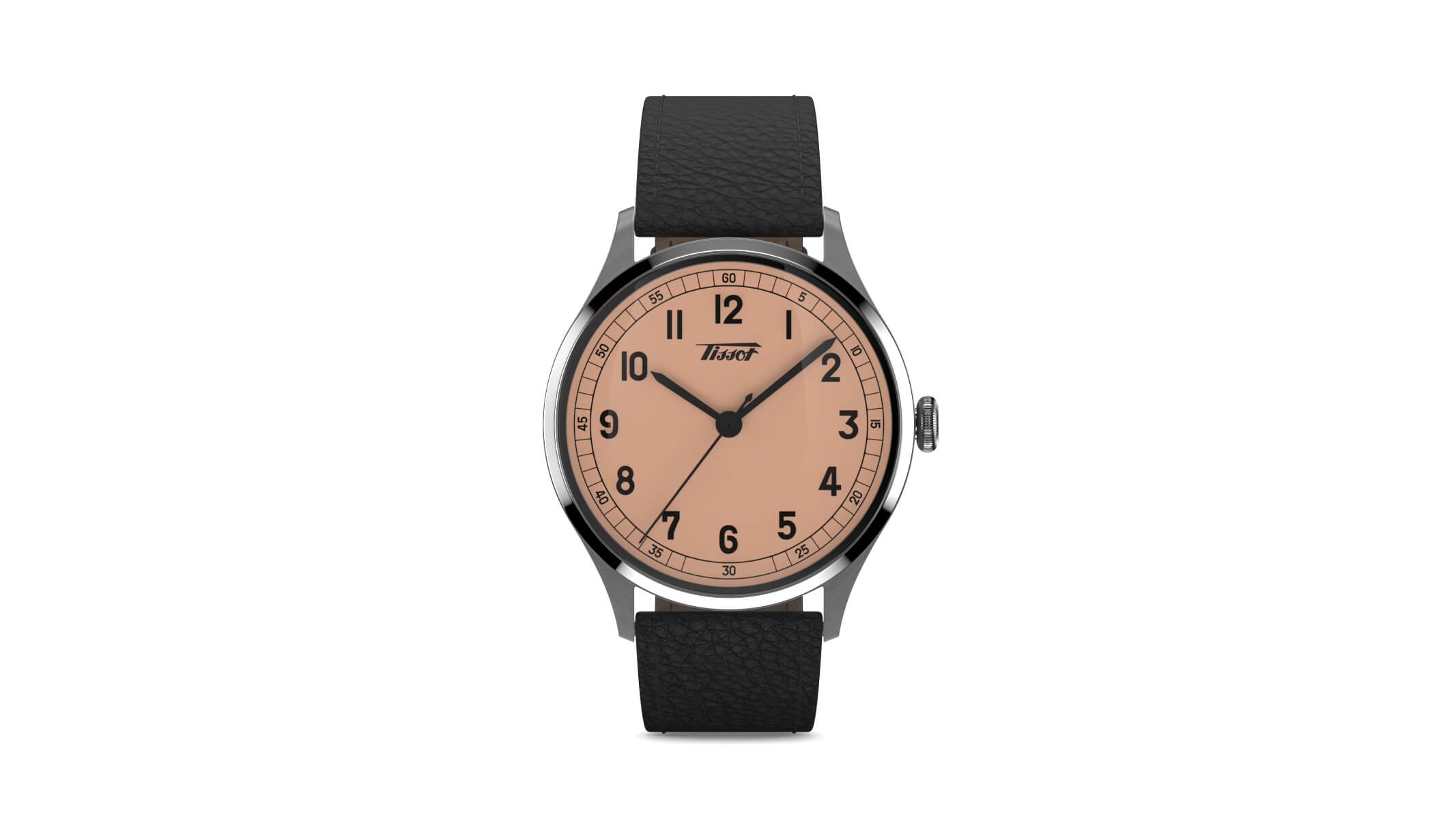 Tissot Heritage 1938 Automatic Cosc Brown - 3D Model by frezzy