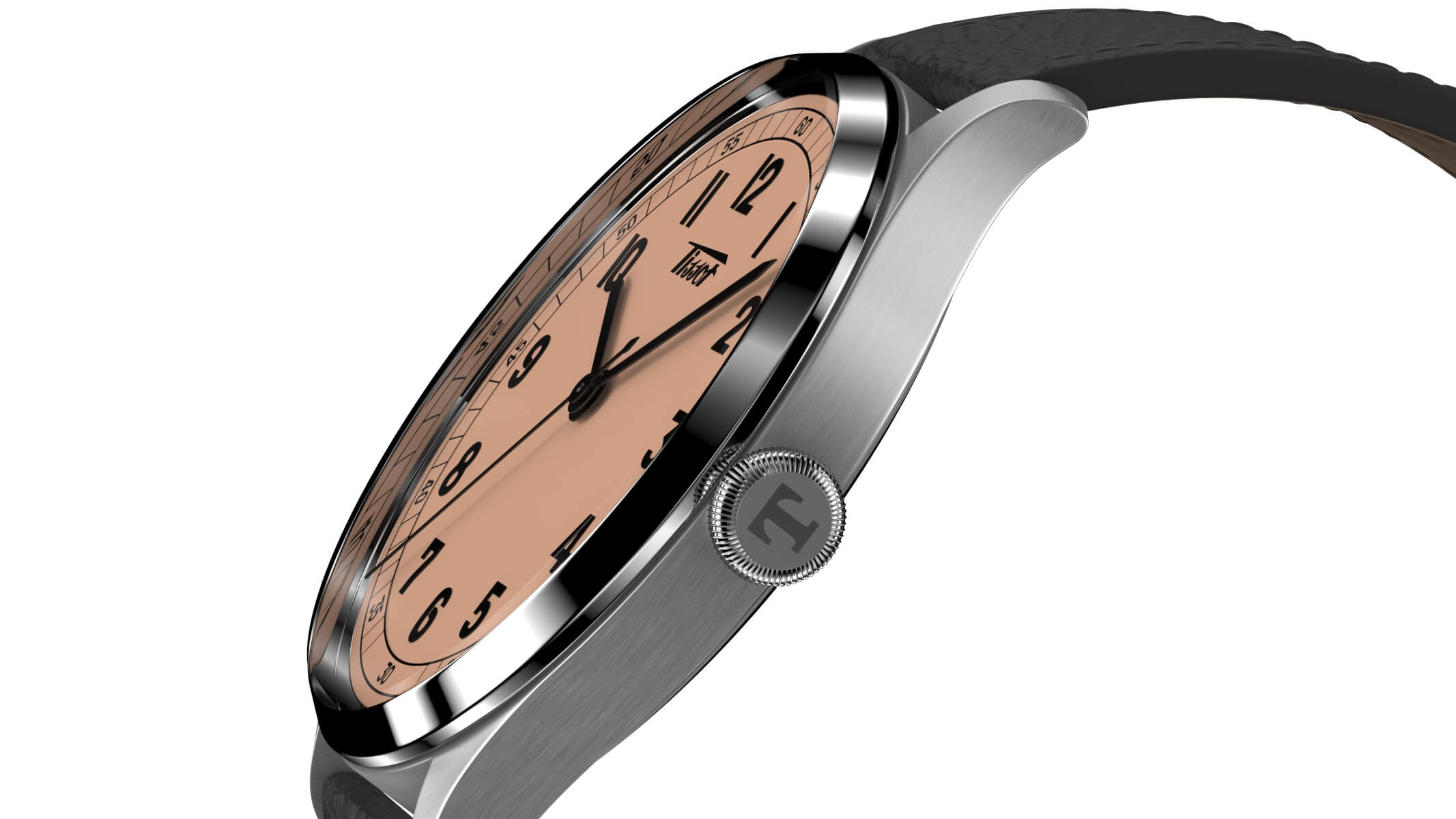 Tissot Heritage 1938 Automatic Cosc Brown - 3D Model by frezzy