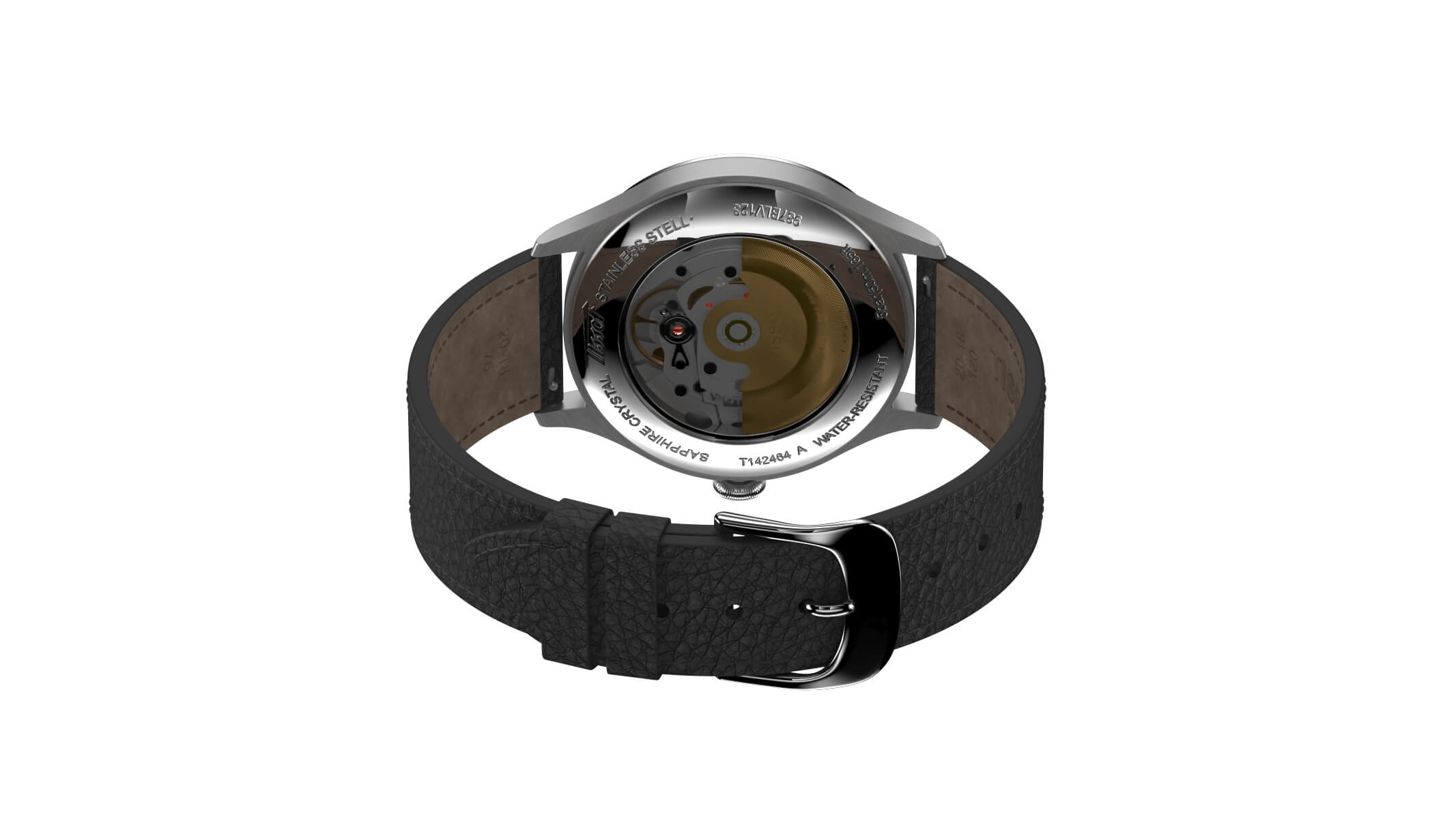 Tissot Heritage 1938 Automatic Cosc Brown - 3D Model by frezzy