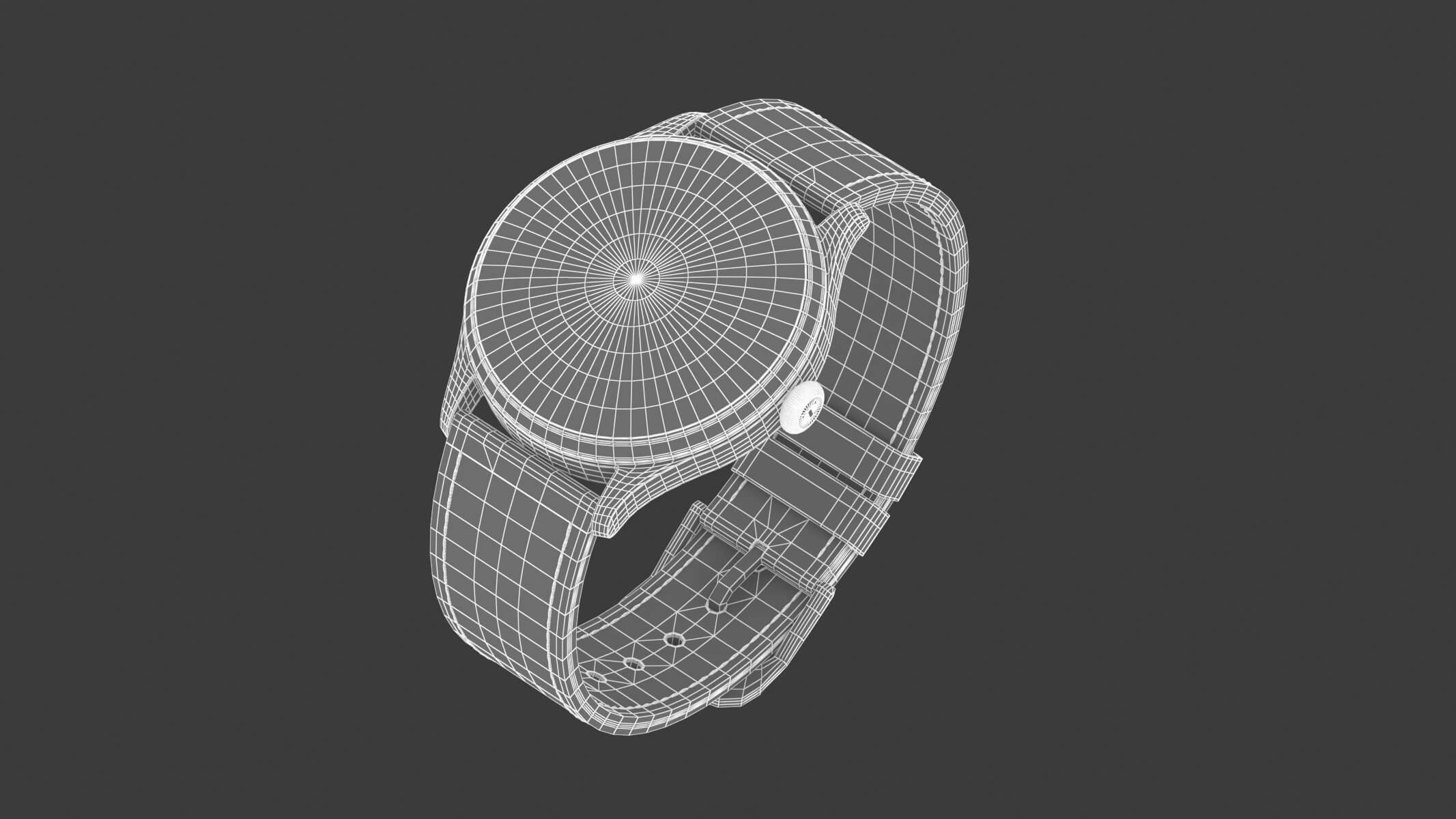 Tissot Heritage 1938 Automatic Cosc Brown - 3D Model by frezzy