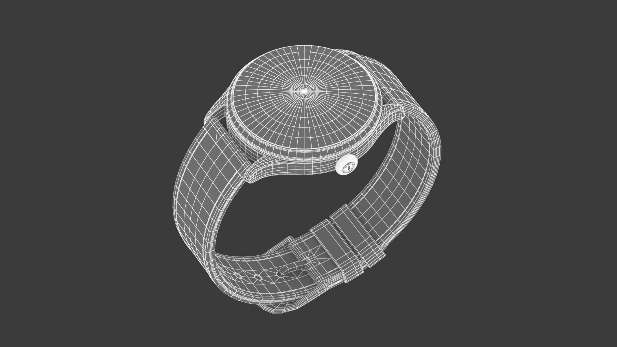 Tissot Heritage 1938 Automatic Cosc Brown - 3D Model by frezzy