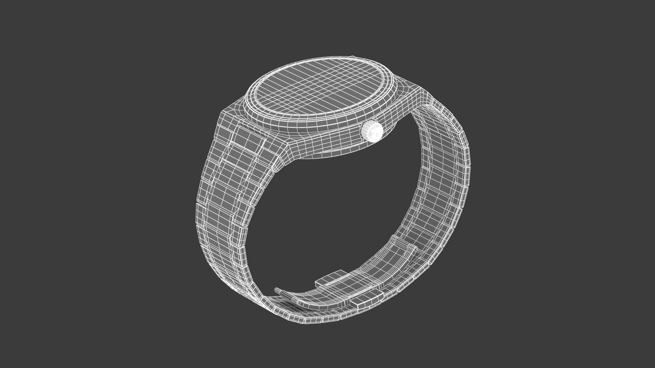 Tissot Prx Powermatic 80 40mm Blue - 3D Model by frezzy