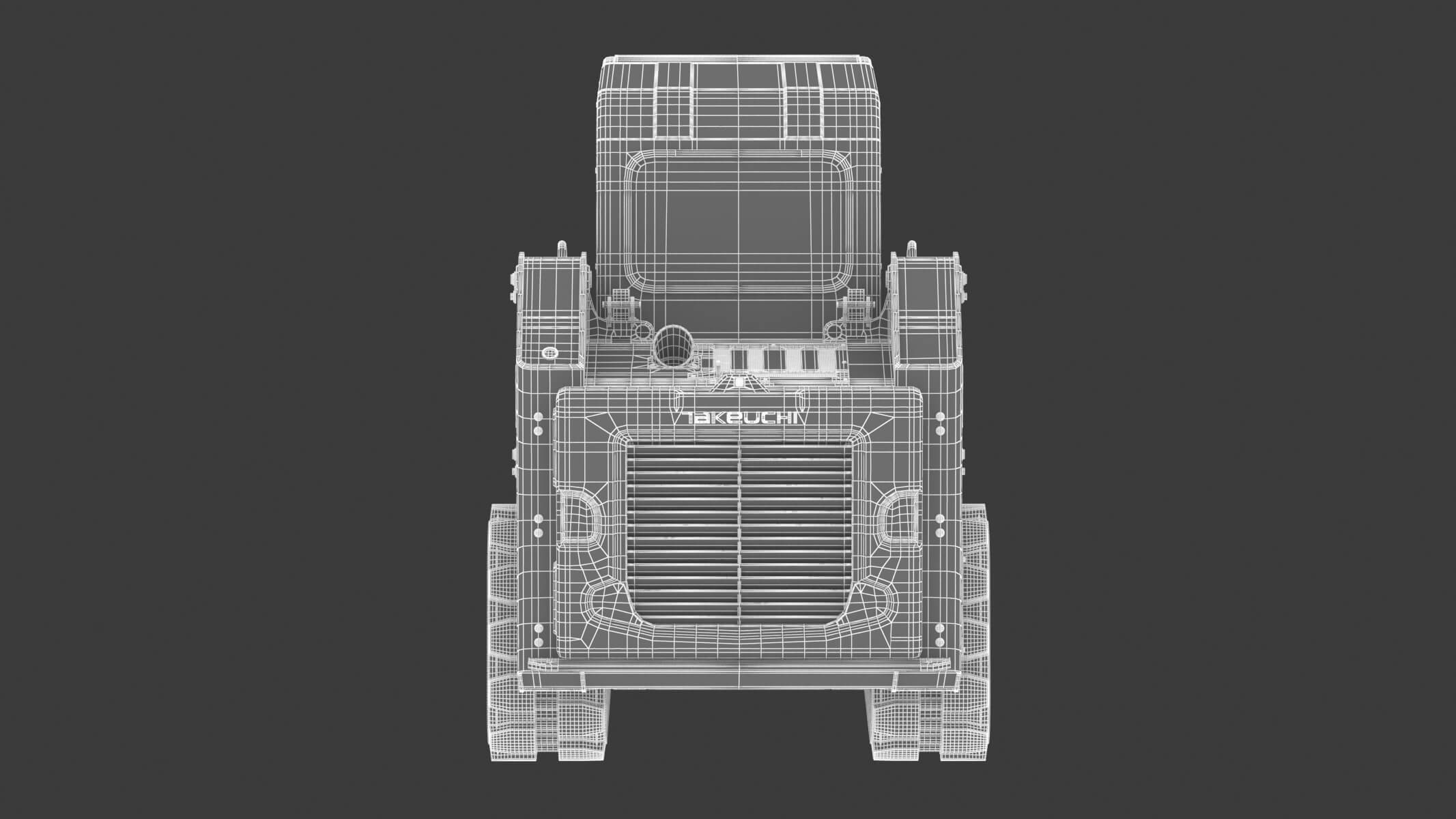 Tl8R2 Compact Track Loader - 3D Model by frezzy
