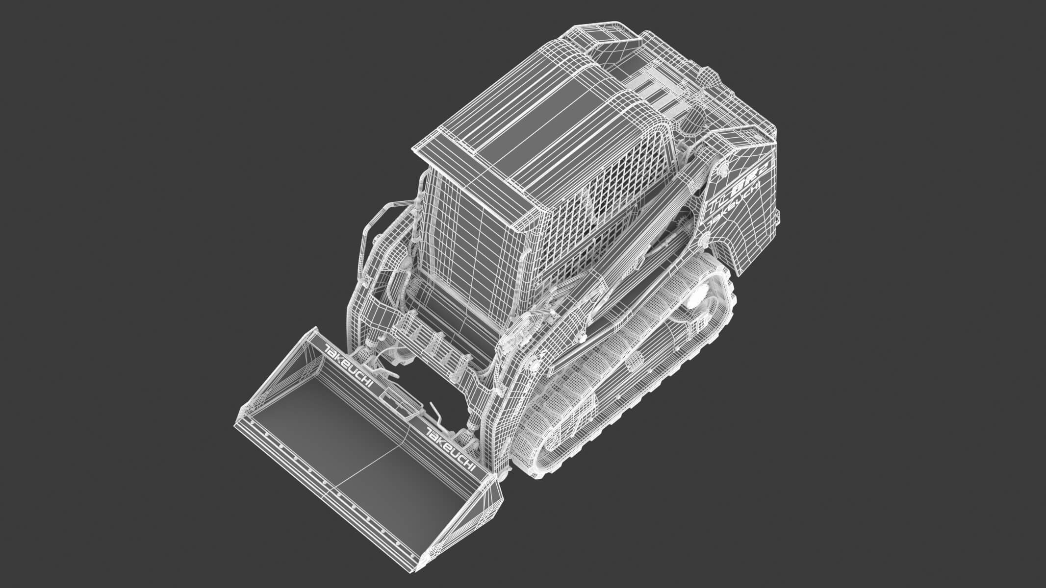 Tl8R2 Compact Track Loader - 3D Model by frezzy