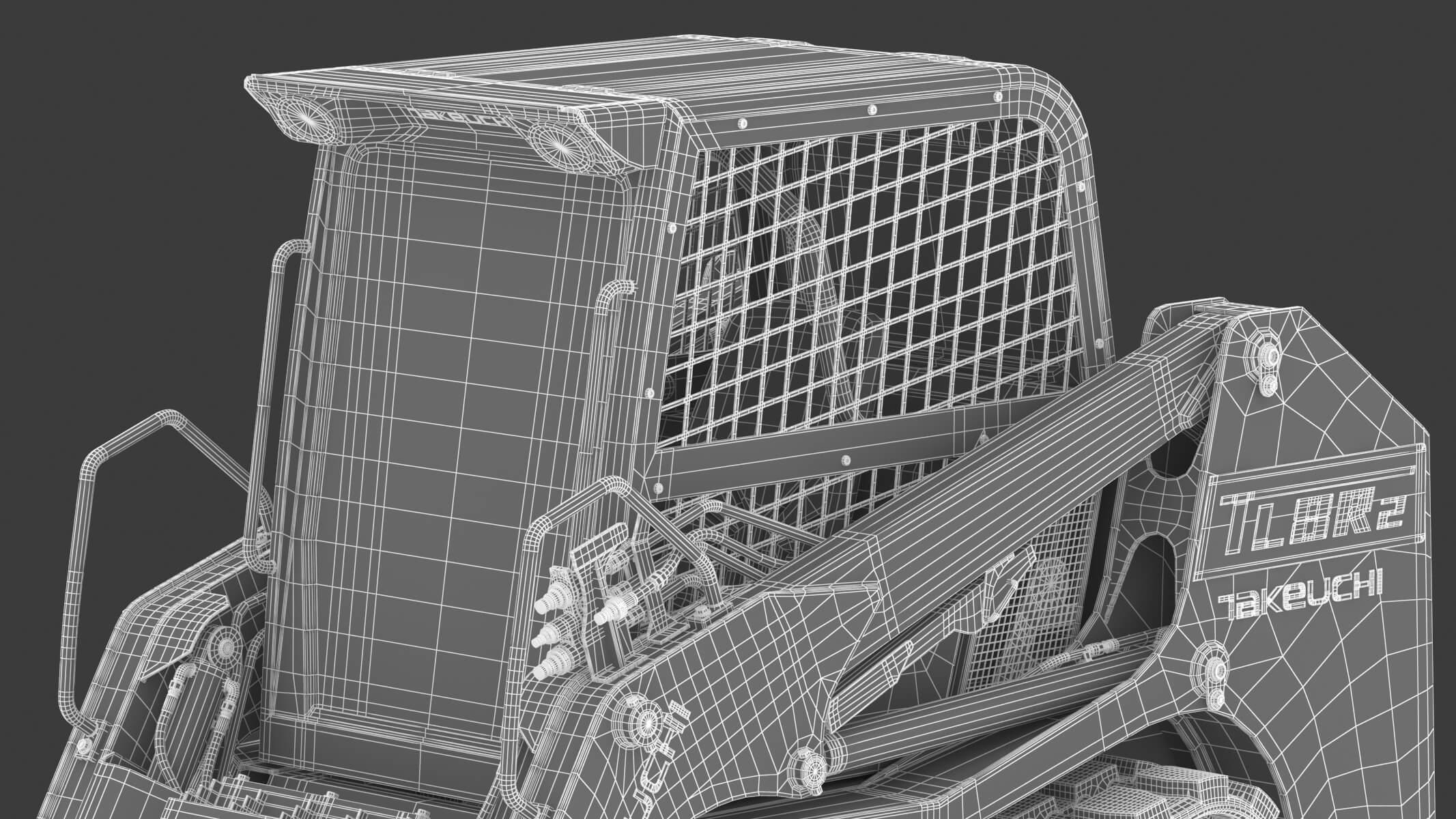 Tl8R2 Compact Track Loader - 3D Model by frezzy