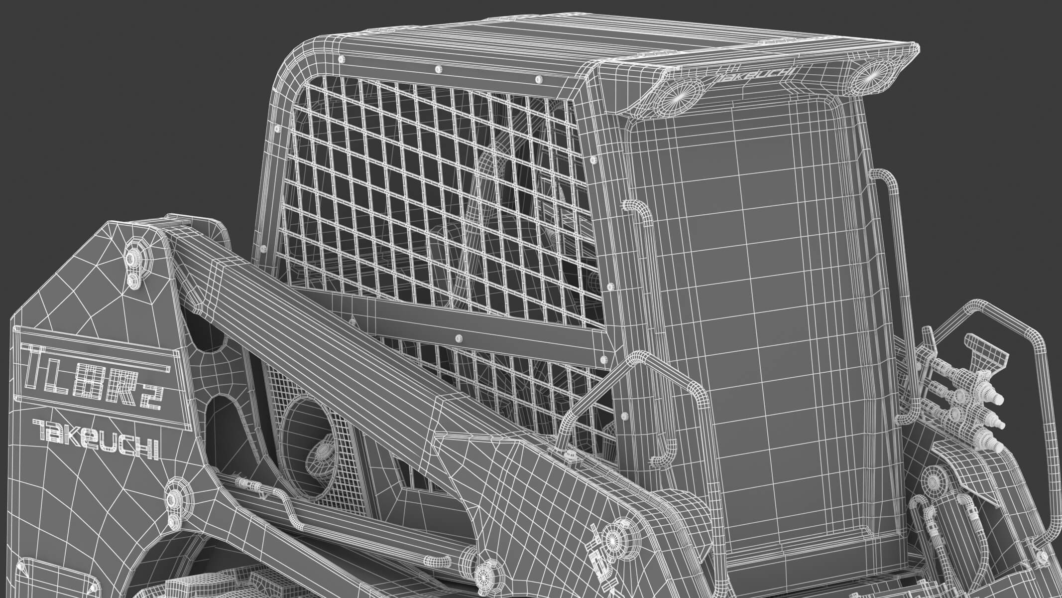 Tl8R2 Compact Track Loader - 3D Model by frezzy