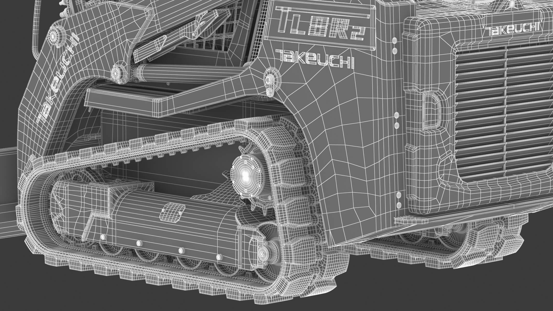 Tl8R2 Compact Track Loader - 3D Model by frezzy