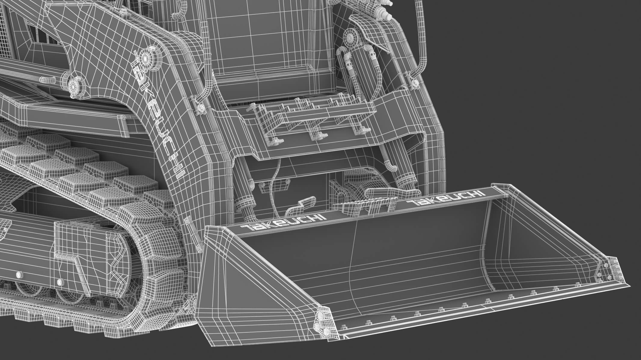 Tl8R2 Compact Track Loader - 3D Model by frezzy