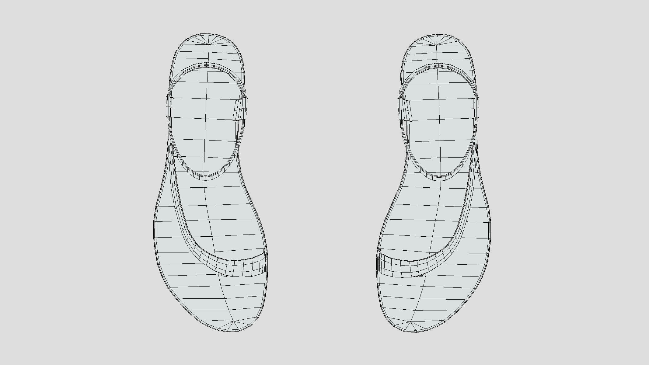 Toe Loop Low Poly - 3D Model by frezzy