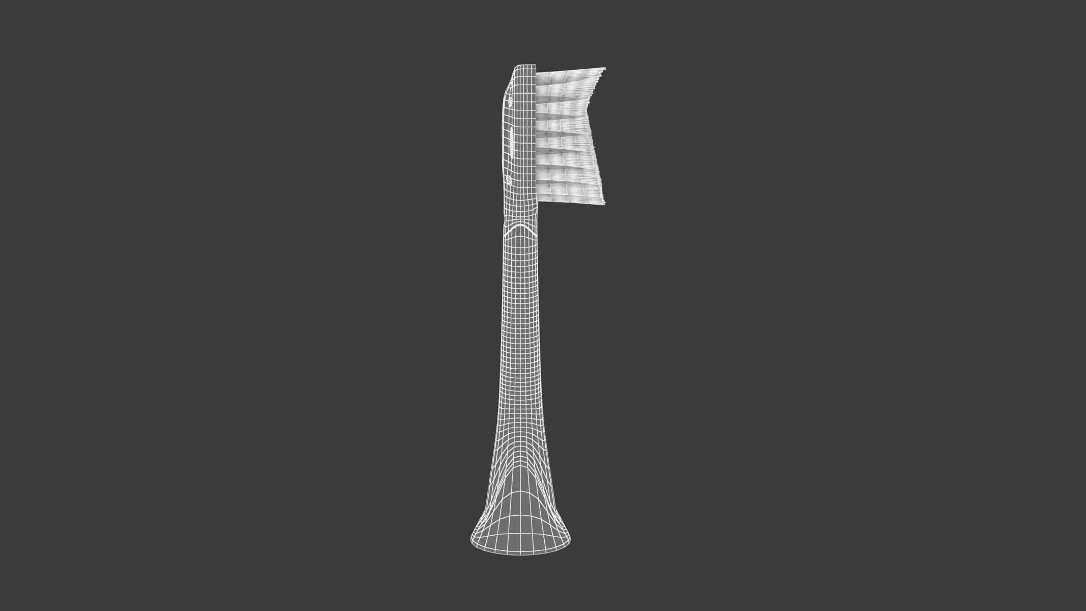 Toothbrush Head - 3D Model by frezzy