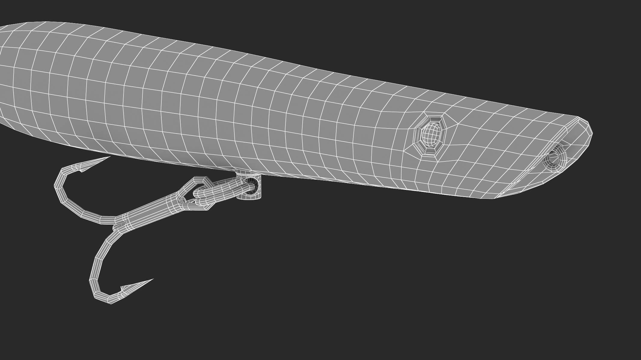 Topwater Fishing Lures - 3D Model by frezzy