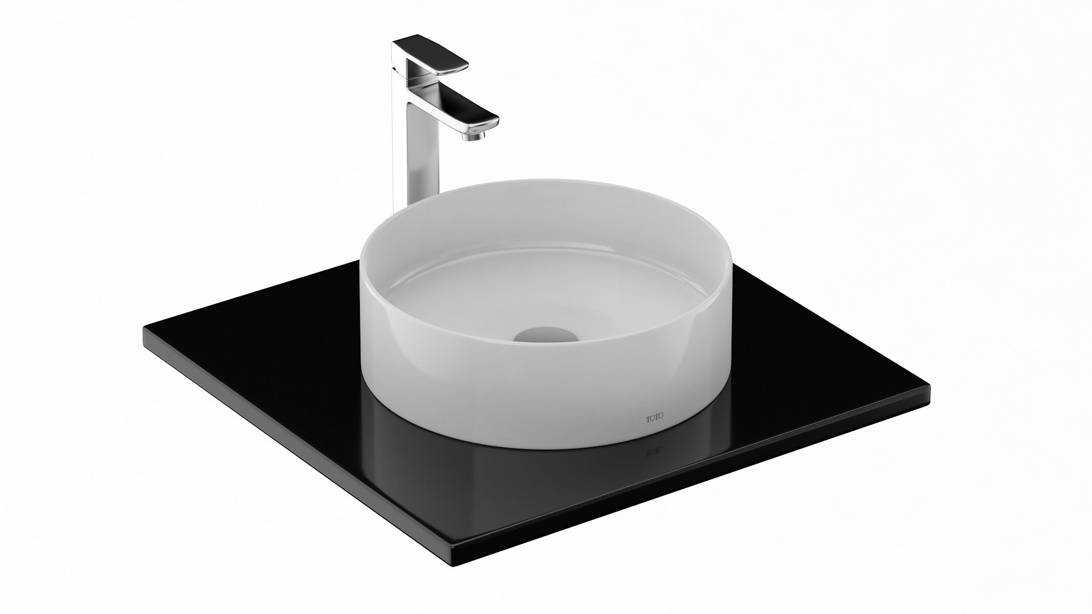 Toto Arvina Round Vessel Lavatory - 3D Model by frezzy