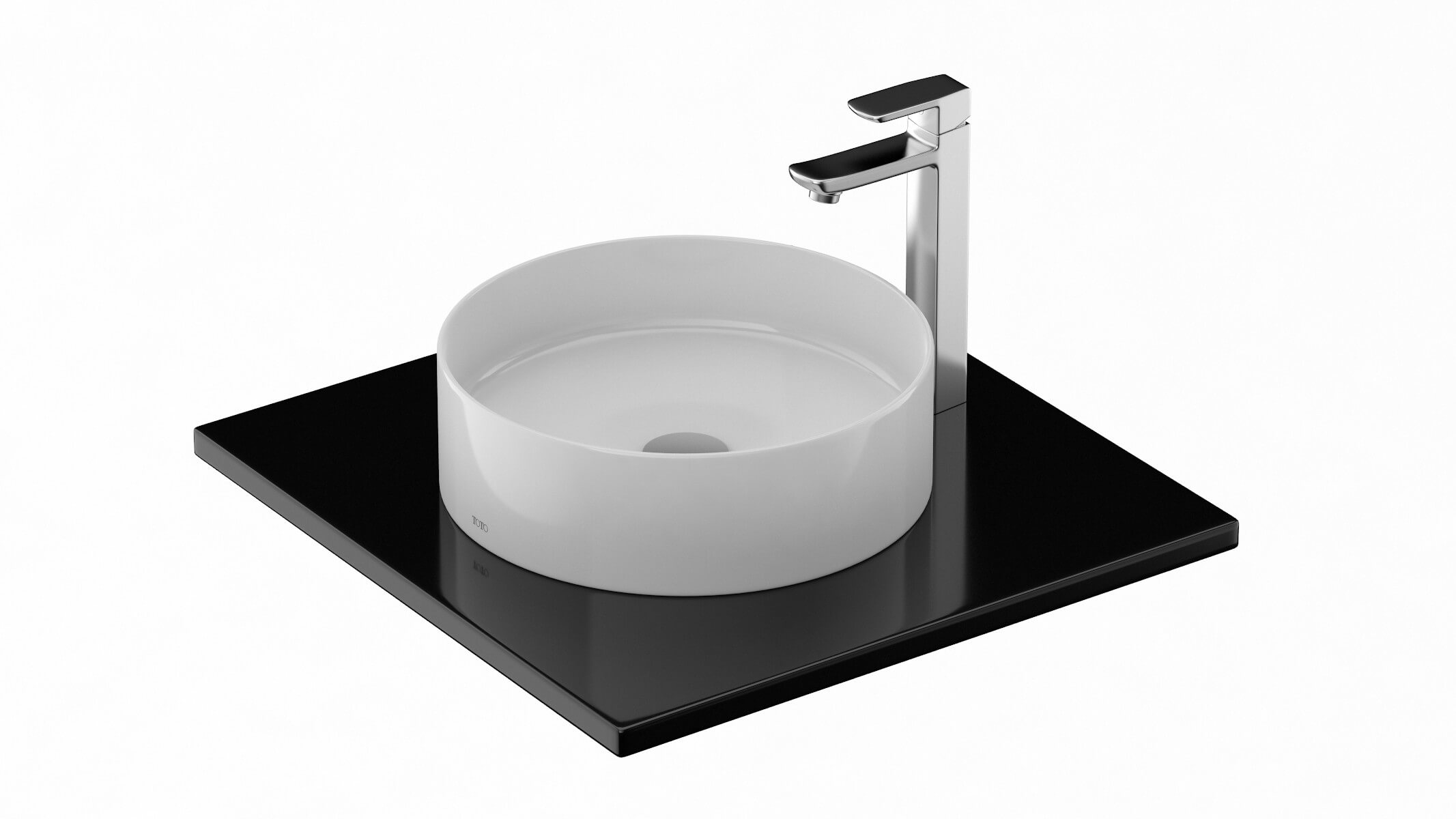 Toto Arvina Round Vessel Lavatory - 3D Model by frezzy